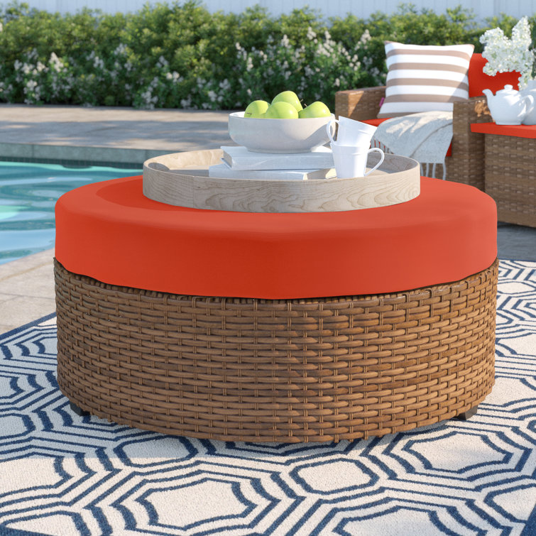 All weather ottoman store